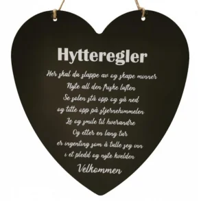 Skilt for hjem og hytte Arkiver | Pynt og pryd